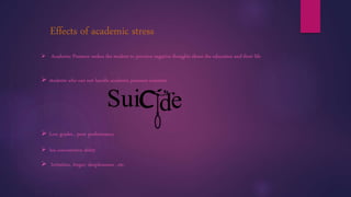 Academic stress & pressure | PPTX