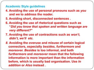 Academic style | PPTX
