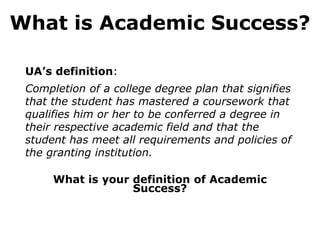 Academic success | PPT