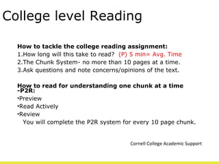 Academic Success Pt.1 | PPT