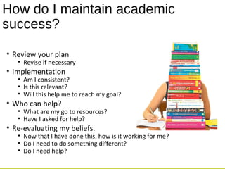 Academic Success Pt.3 | PPT | College Planning | College Education