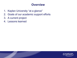 Academic Support and Technology | PPT | Educational Assessment | Education