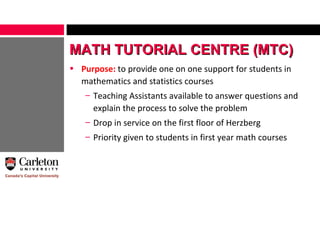 Academic Support Services | PPT