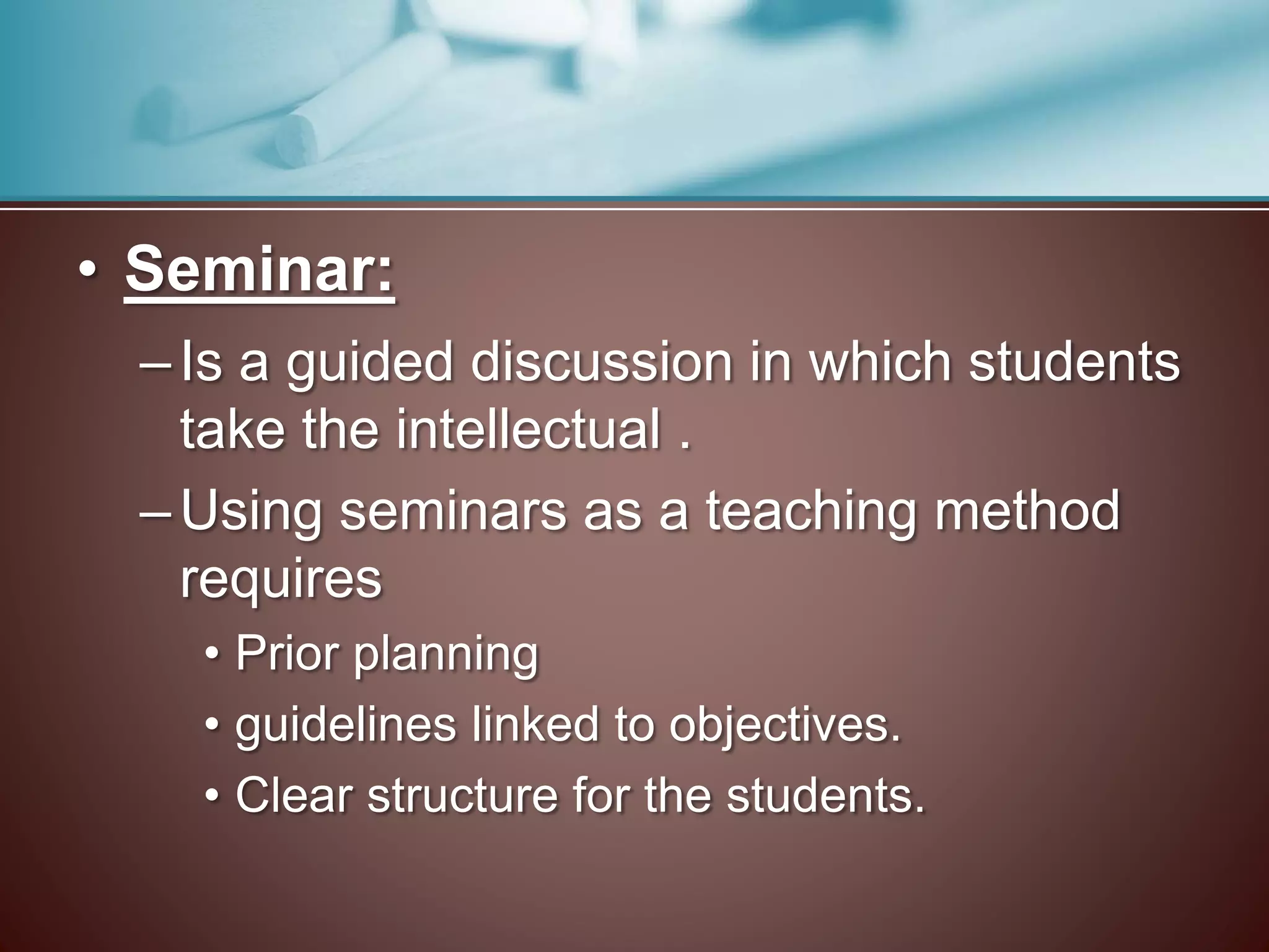 Academic teaching techniques | PPTX