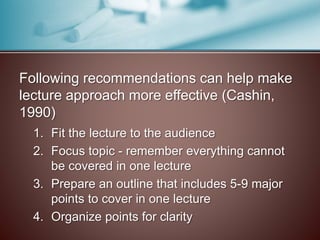 Academic teaching techniques | PPTX