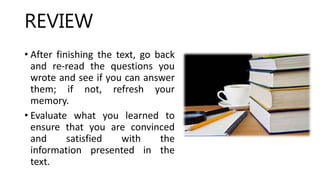 Structure of Academic Text/ Before, During and After Reading | PPTX