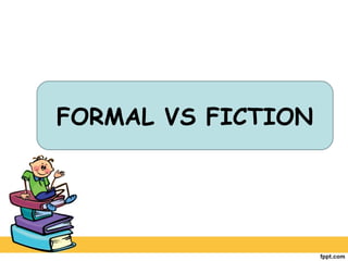 Academic text style and structure | PPT