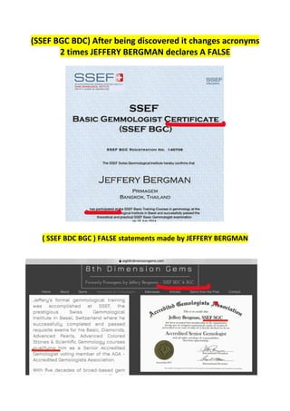 International Gem society | PDF