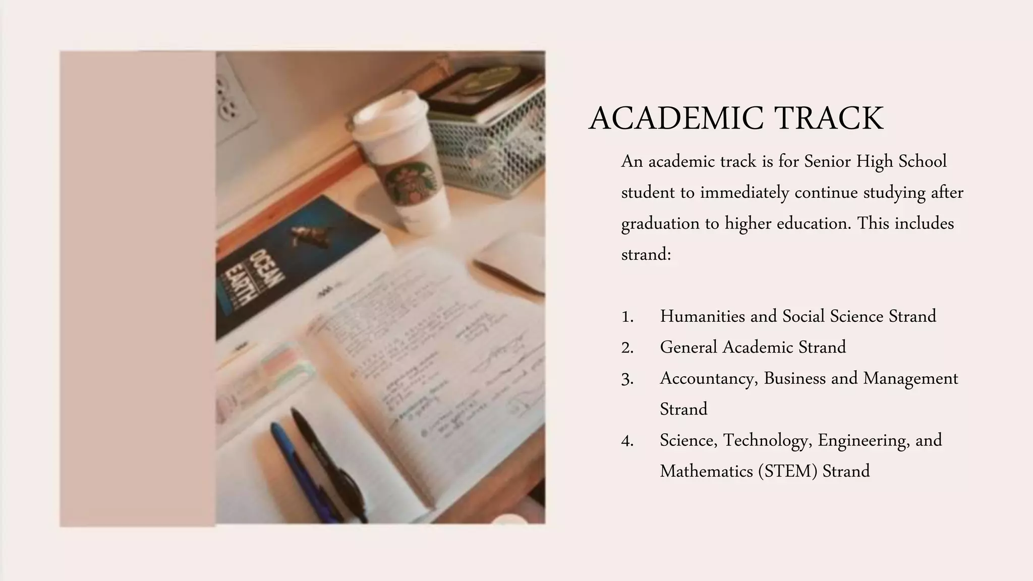 Academic Tracks | PPTX