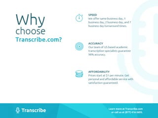 Academic transcription simplified! | PDF
