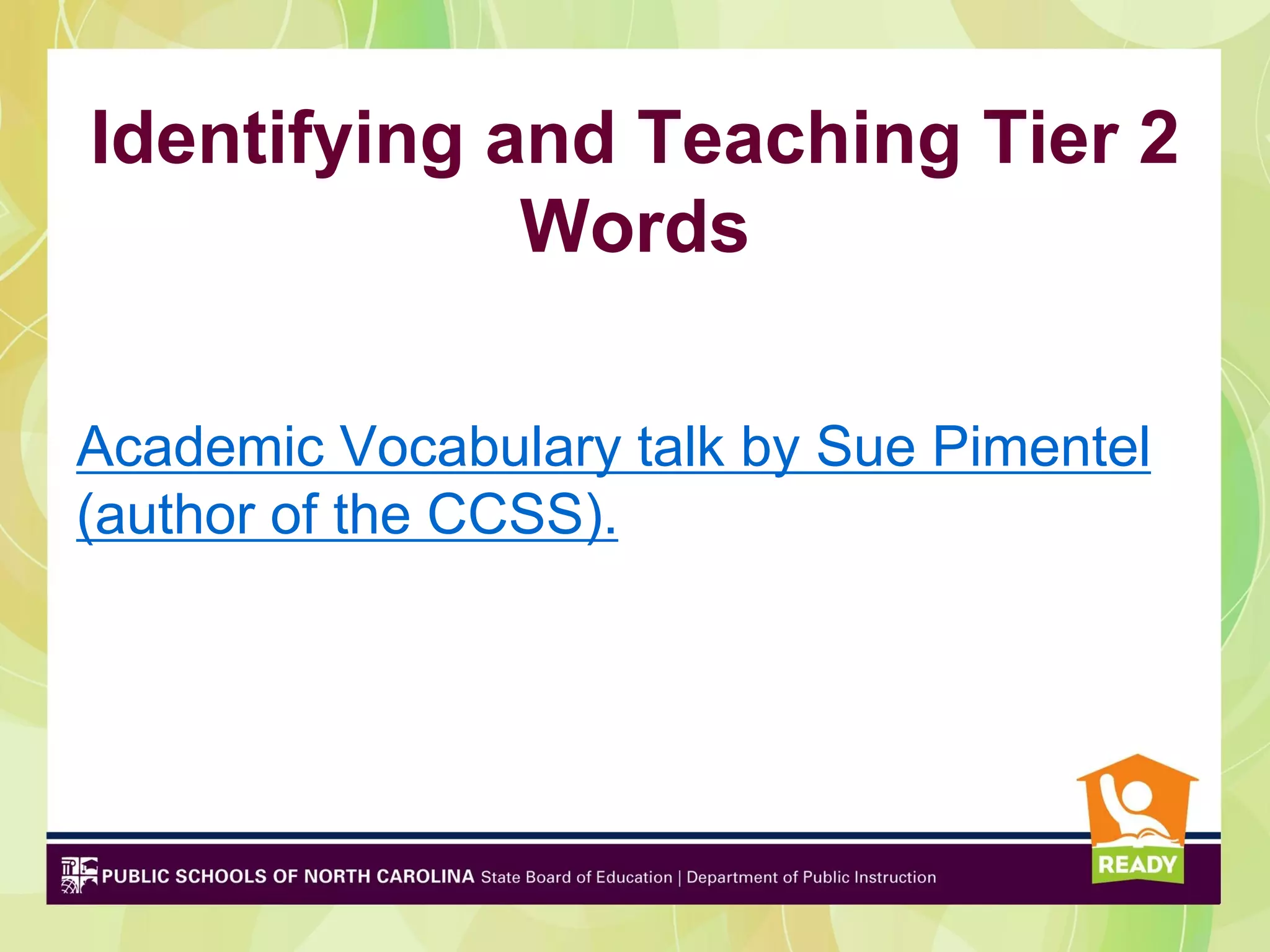 Academic vocabulary 7 6 | PDF