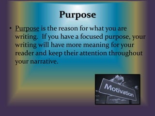 Academic Vocabulary for Narrative Writing | PPTX