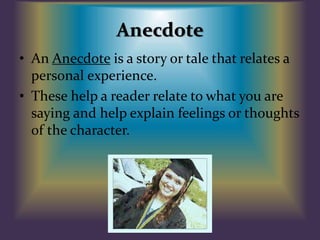 Academic Vocabulary for Narrative Writing | PPTX