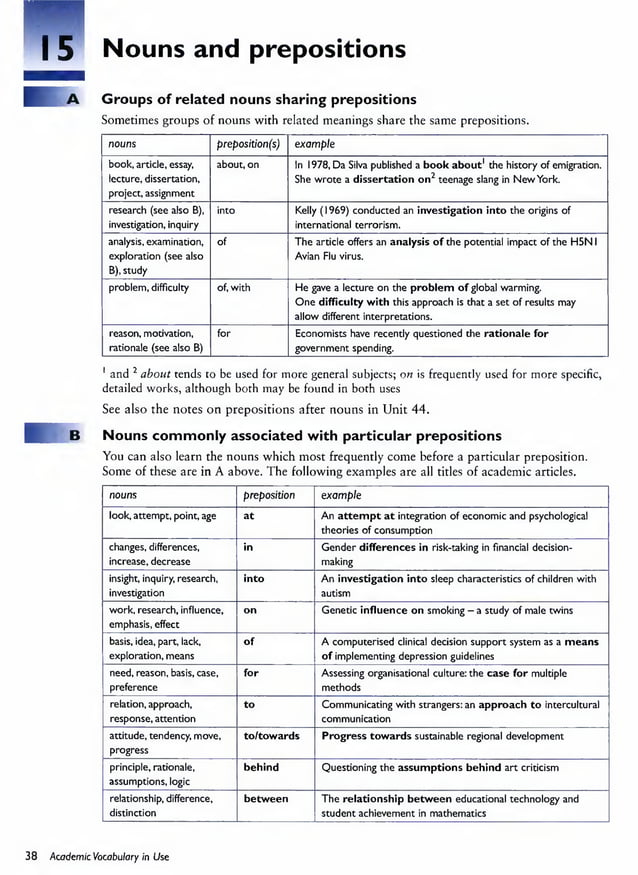 Academic Vocabulary in Use | PDF