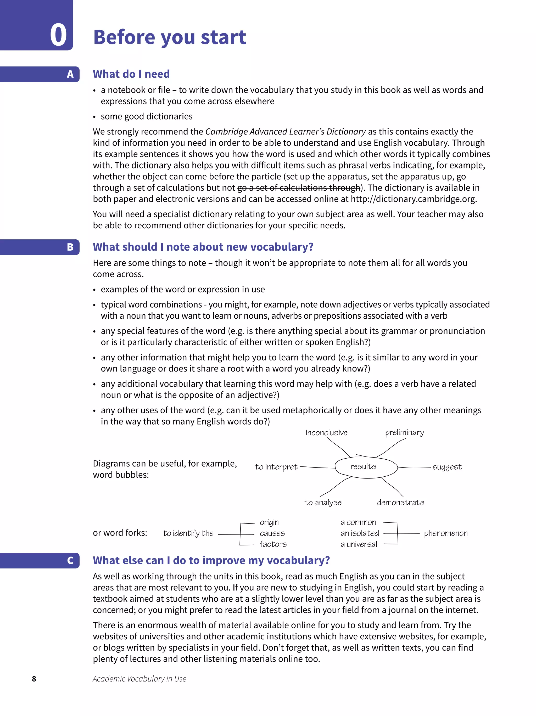 Academic vocabulary in use second edition | PDF