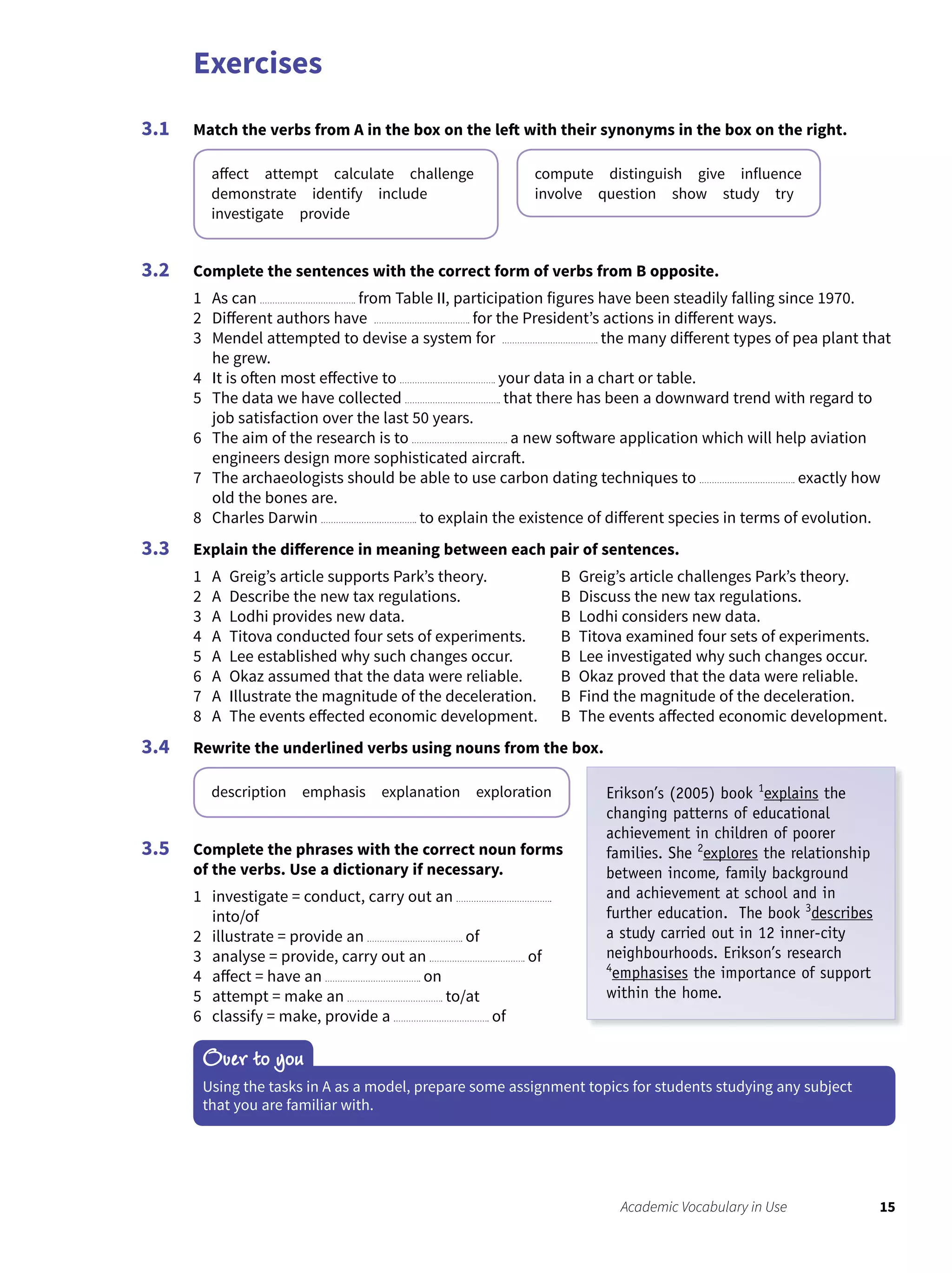 Academic vocabulary in use second edition | PDF | Education