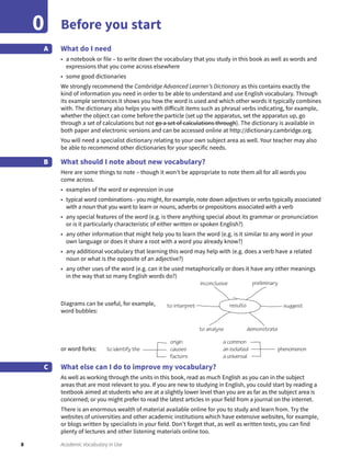 Academic vocabulary in use second edition | PDF
