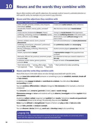 Academic vocabulary in use second edition | PDF