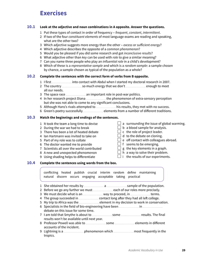 Academic vocabulary in use second edition | PDF | Education