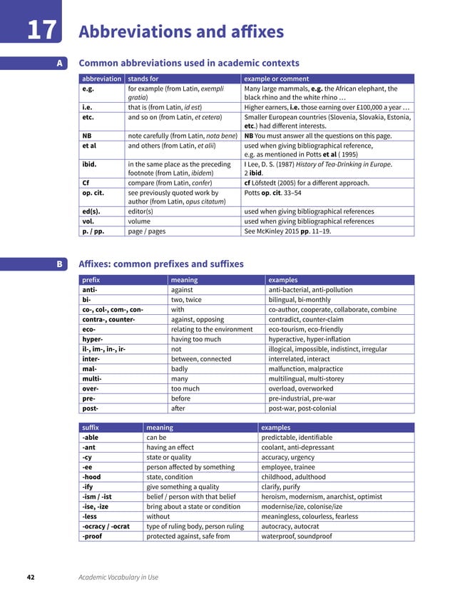 Academic vocabulary in use second edition | PDF | Education