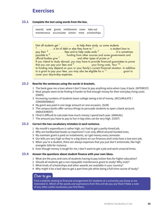 Academic vocabulary in use second edition | PDF
