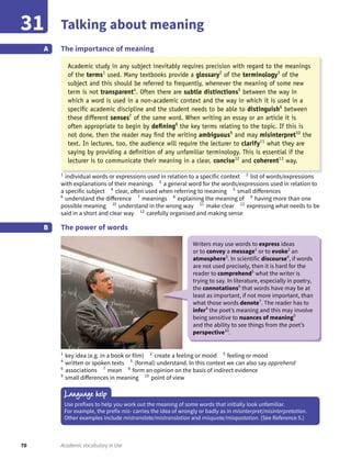 Academic vocabulary in use second edition | PDF