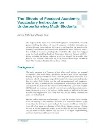 Academic vocabulary math_white_paper_web | PDF | Standardized Testing ...