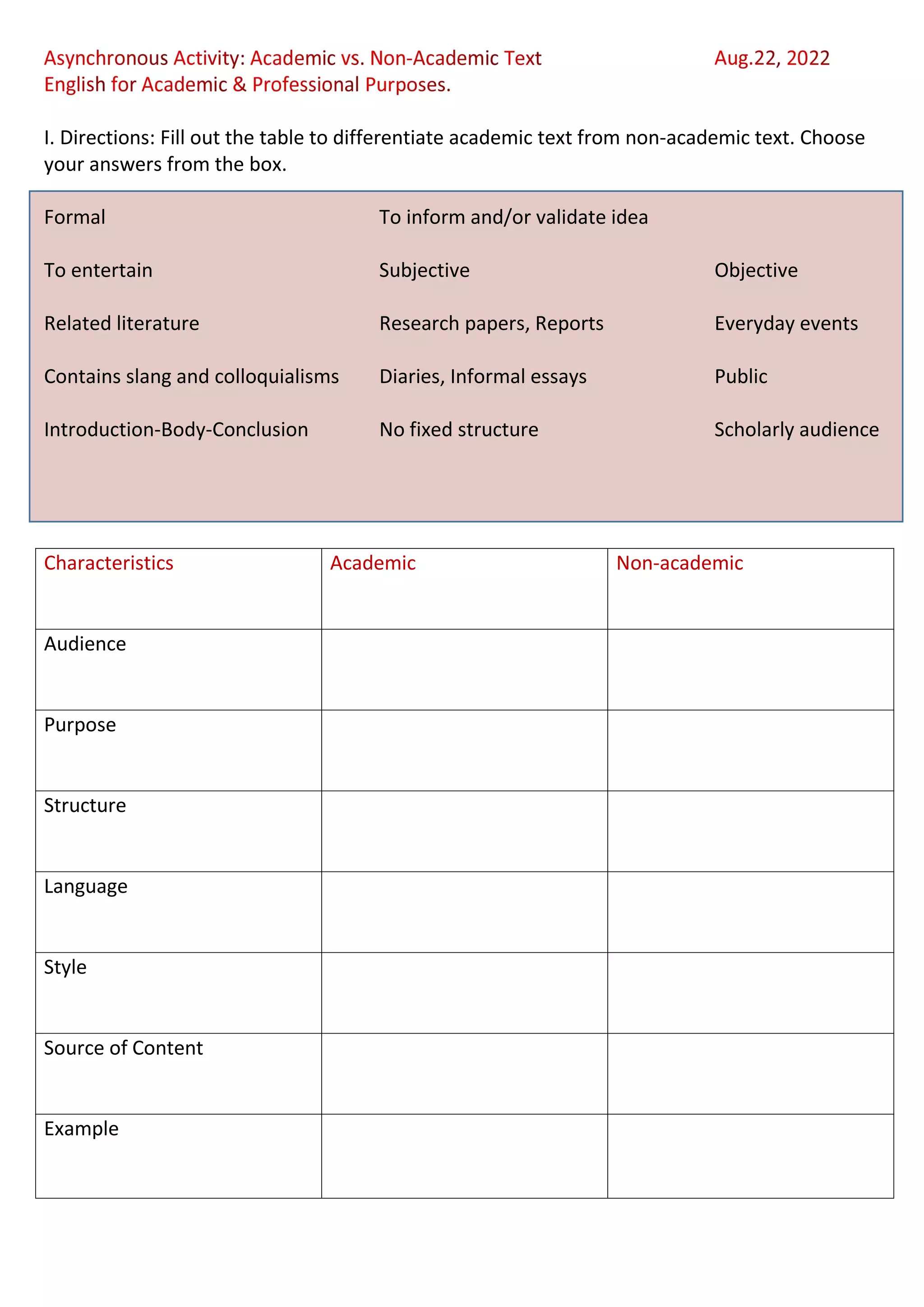 Academicvs.non-academictext.pdf | Science