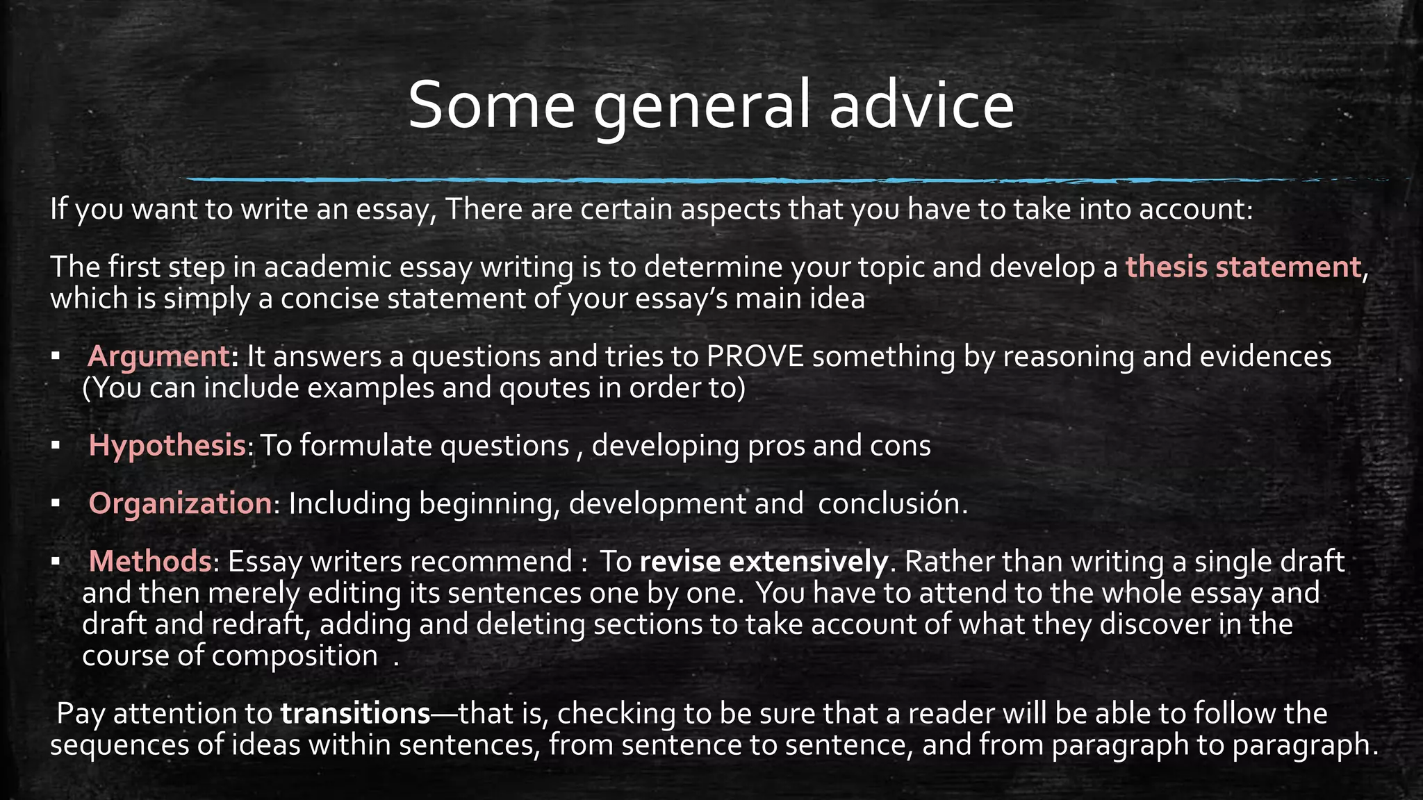 Academic writing | PPTX