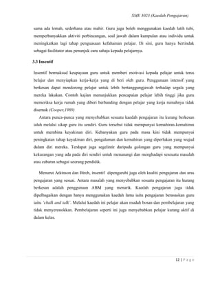 Pendekatan Pengajaran - Penulisan Isu | PDF