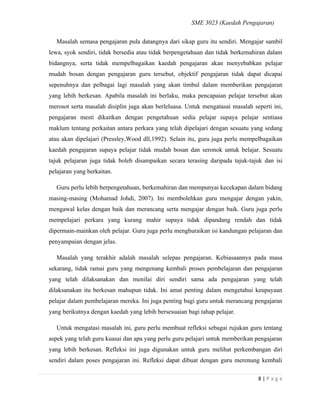 Pendekatan Pengajaran - Penulisan Isu | DOC