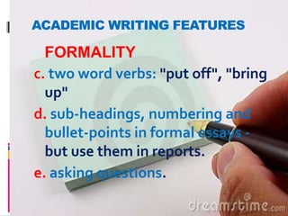 Academic writing | PPTX
