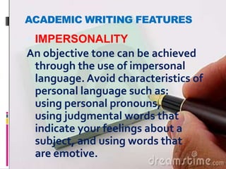 Academic writing | PPTX