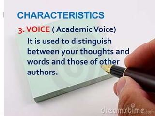Academic writing | PPTX