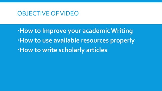 Academic writing | PPT
