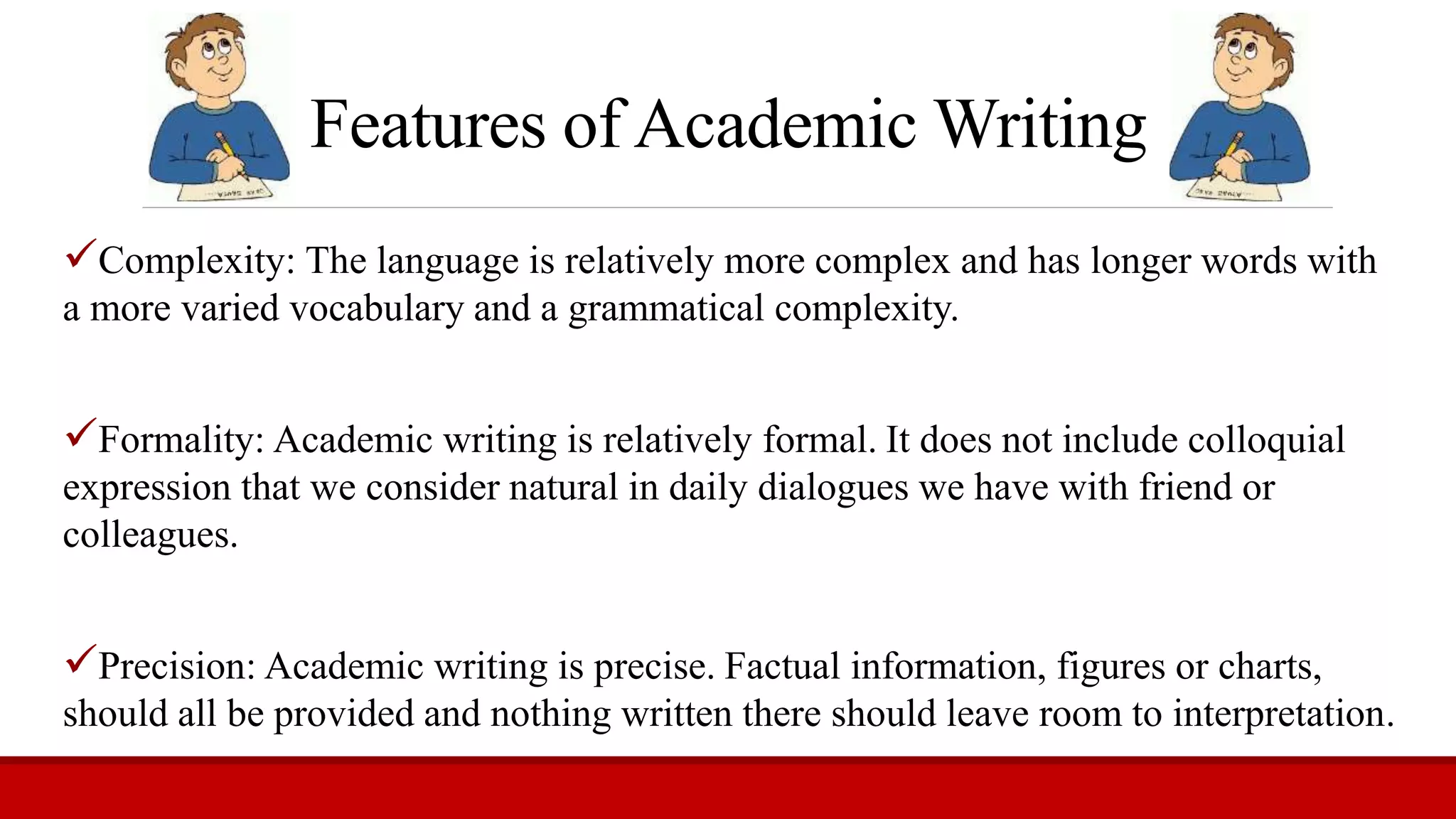Academic Writing | PPTX