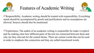 Academic Writing | PPTX