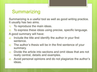Academic writing | PPT