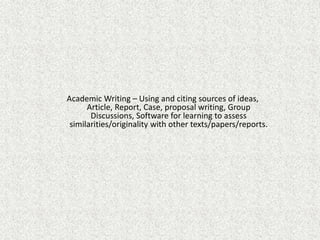 Academic writing | PPT
