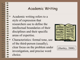 Academic Writing Style