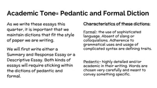 Academic writing | PPT