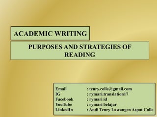 Academic Writing | PPT
