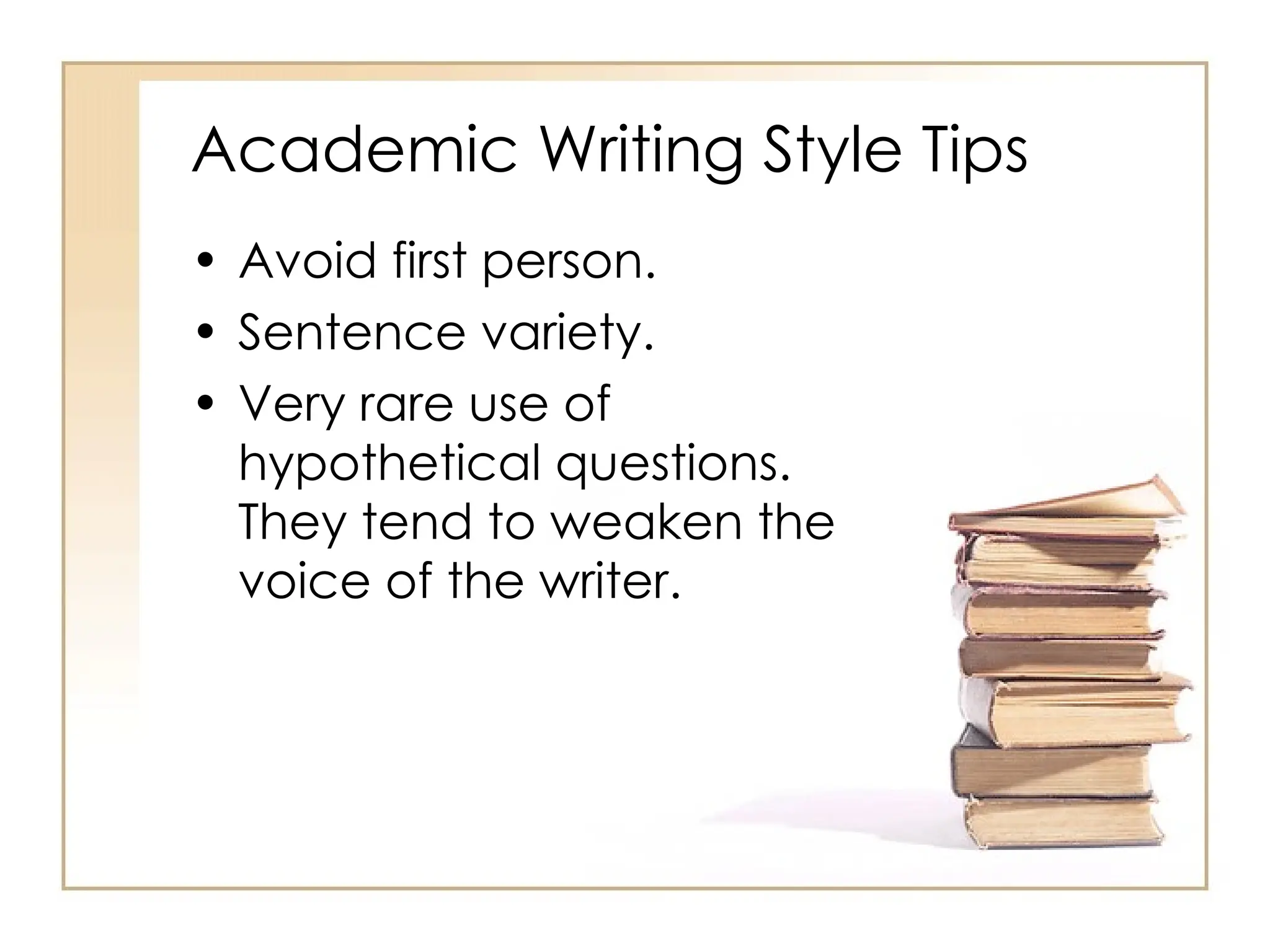 academic_writing. presentation which inc | PPT