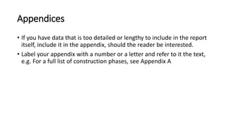 Academic Writing (Technical report writing ) class 07 | PPT