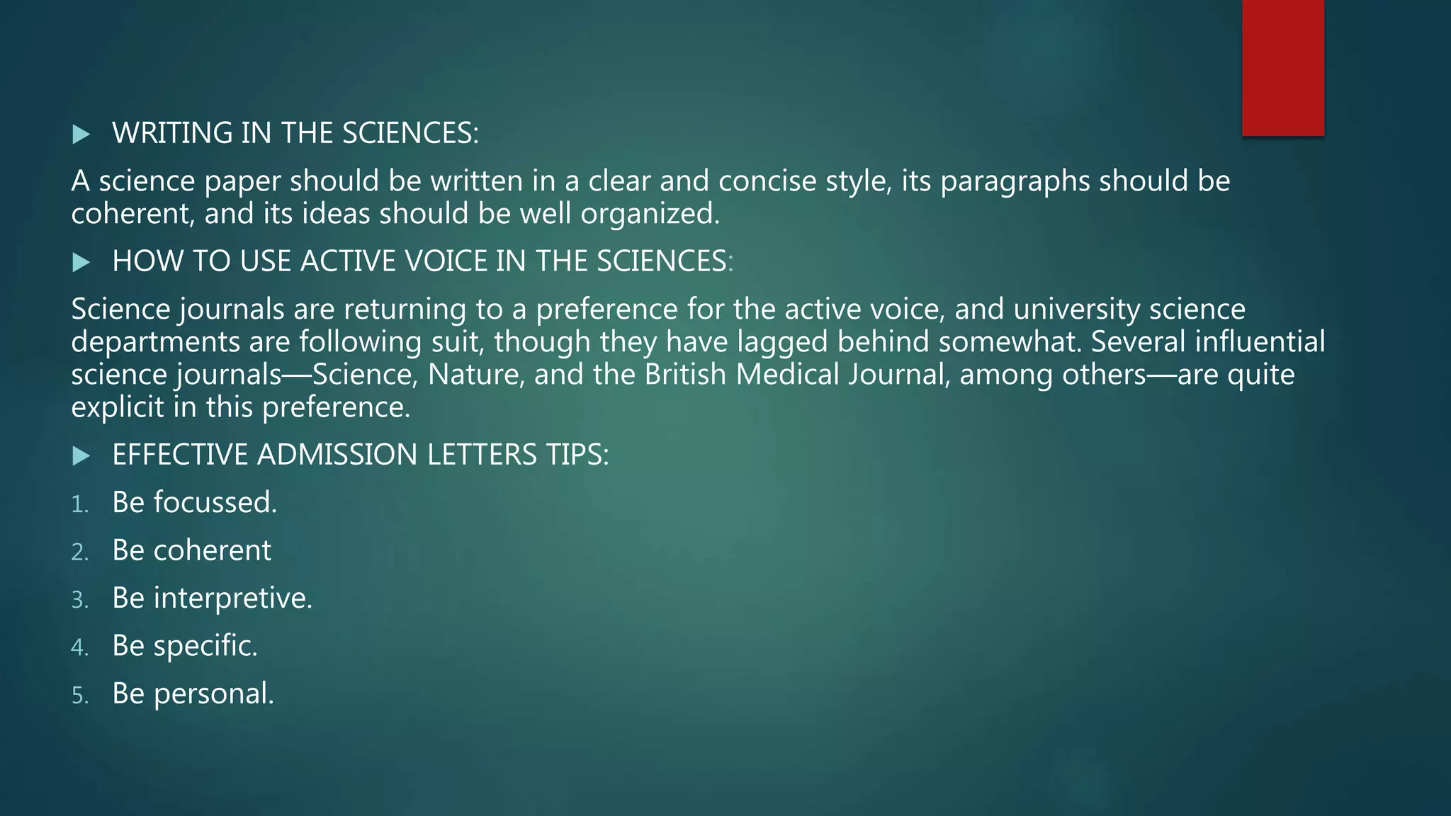 Academic writing | PPTX