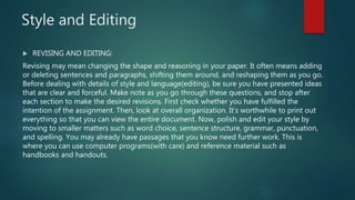 Academic writing | PPTX