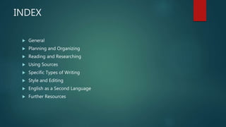 Academic writing | PPTX