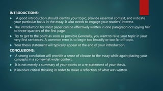 Academic writing | PPTX