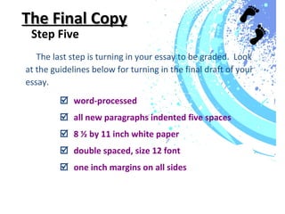 Academic Writing - The Writing Process | PPT