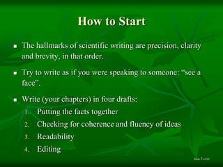 Academic writing part 1 | PPTX